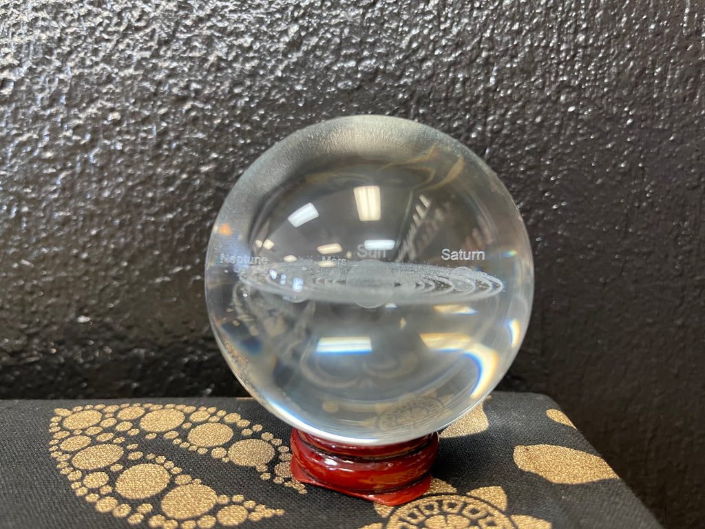 Laser Glass Sphere – Idaho Bling Bling